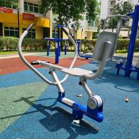 China Outdoor Fitness Rower - High-Strength Steel Construction with Adjustable Resistance for Full-Body Workout for sale