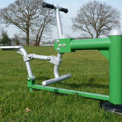 China The Rider Outdoor Fitness Equipment - Upright Rowing Machine for Full-Body Workout with 5-15 Minute Sessions for sale