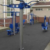 China Outdoor Pull Up Station with 6 Handles for 3 Users - High-Strength Steel Construction for Parks & Gyms for sale