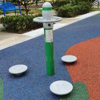 China Outdoor Fitness Hip Twister Exercise Equipment for 1-3 Users with Weather-Resistant Steel Construction for sale