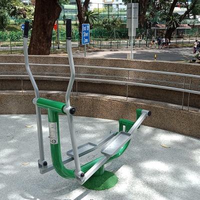 China Outdoor Gym Equipment Elliptical Cross Trainer - Weather-Resistant Steel Construction with Adjustable Resistance for Ages 11+ for sale