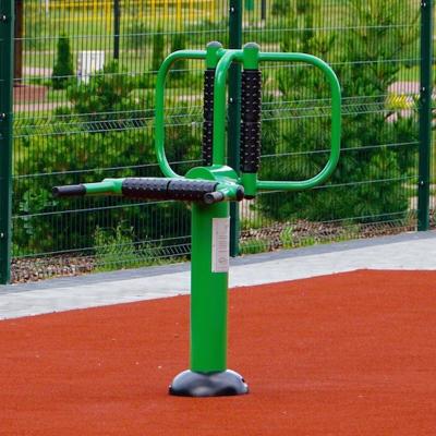 China Outdoor Fitness Equipment Waist and Back Massager with Tai Chi Spinners - High-Strength Steel Construction for sale