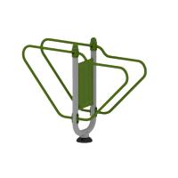 China Outdoor Fitness Push Up & Dip Station 180x63x160cm Galvanized Steel Equipment for Parks for sale