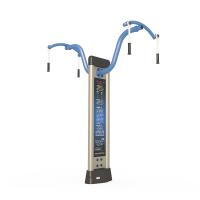 China GYX-L08 Pull-up Dip Station 2300x700x2000mm with 3.0mm Steel Construction and TUV Certification for sale