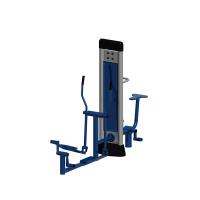 China GYX-X03 Outdoor Elliptical Cross Trainer 2500×800×2000mm with 3.0mm Steel Construction and Dual Powder Coating for sale