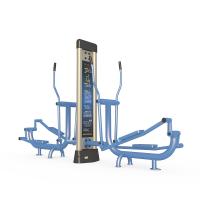 China GYX-X03 Outdoor Elliptical Cross Trainer 2500×800×2000mm with 3.0mm Steel Construction and Dual Powder Coating for sale