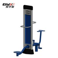 China GYX-X01 Outdoor Hip Twister Fitness Equipment 1650×535×1969mm with 3mm Steel Construction for sale
