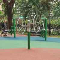 China Outdoor Fitness Equipment with Arm Wheels for sale