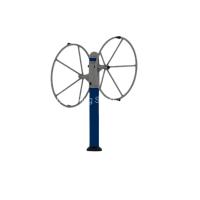 China GYX-A03 Arm Wheel Exercise Equipment 930×1070×1880mm with 3.0mm Steel Construction for Outdoor Fitness for sale