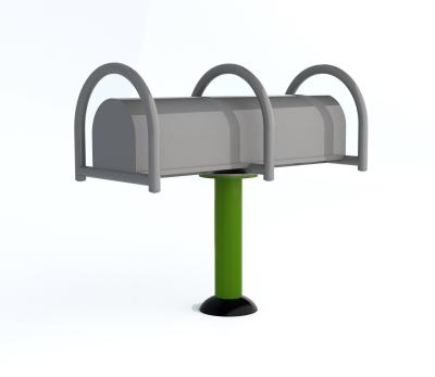 China GYX-A18 Outdoor Waist and Back Stretcher - 1094×522×915mm with 3.0mm Steel Construction and TUV Certification for sale