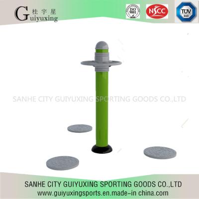 China GYX-A13 Outdoor Hip Twister Fitness Equipment 1820x1820x1265mm with 3.0mm Steel Construction for sale
