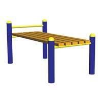 China Outdoor Fitness Equipment with Sit-up Bench - Heavy Duty Steel Construction for Parks and Communities for sale