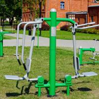 China Outdoor Rowing Fitness Equipment GYX-L38 with 1400×900×830mm Dimensions and 3.0mm Pipe Thickness for sale