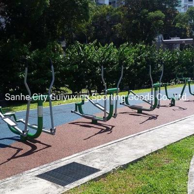 China Outdoor Fitness Equipment with Rambler - 3.0mm Pipe Thickness & Japanese Bearings for Commercial Use for sale
