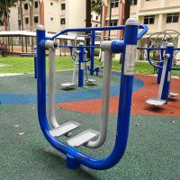China Outdoor Park Gym Fitness Equipment Single Air Walker 1085x380x1400mm with 3.0mm Pipe Thickness for sale