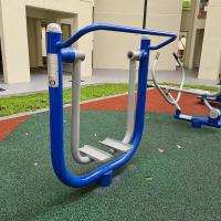 China Outdoor Park Gym Fitness Equipment Single Air Walker 1085x380x1400mm with 3.0mm Pipe Thickness for sale