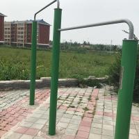China Outdoor Uneven Bars GYX-L15 Fitness Equipment 3000x2600mm with 3.0mm Pipe Thickness and Stainless Steel Construction for sale
