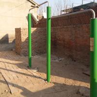 China Outdoor Uneven Bars GYX-L15 Fitness Equipment 3000x2600mm with 3.0mm Pipe Thickness and Stainless Steel Construction for sale