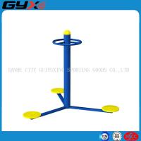 China GYX-L01 Outdoor Hip Twister Exercise Equipment 1500x1500x1250mm with 3.0mm Steel Construction for sale