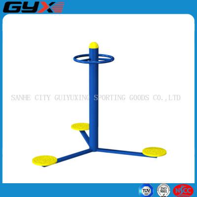 China GYX-L01 Outdoor Hip Twister Exercise Equipment 1500x1500x1250mm with 3.0mm Steel Construction for sale