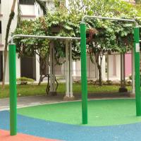 China GYX-A22 Air Turner Outdoor Fitness Equipment 1720x2530mm with 3.0mm Steel Construction for sale