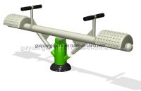 China Outdoor Children Teeterboard GYX-A21 1900x380x780mm with 3.0mm Steel Construction and Powder Coating for sale
