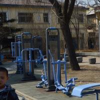 China Outdoor Gym Equipment Star-Picker GYX-A42 with 1200x1200x2900mm Dimensions and 3.0mm Pipe Thickness for sale