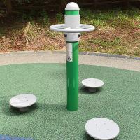 China GYX-A13 Hip Twister Exercise Equipment 1820×1820×1265mm with 3.0mm Steel Construction for Outdoor Fitness for sale