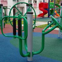 China Sit-up Boards of Outdoor Fitness Equipment for sale