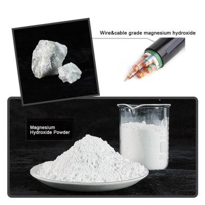 China Natural Magnesium Hydroxide Powder 5-11μm Particle Size for Flame Retardant Applications with REACH Certificate for sale