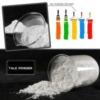 China Industrial Grade Talc Powder for Epoxy Floor Coating - 60% SiO₂, 30% MgO, 3.5-20μm Particle Size for sale