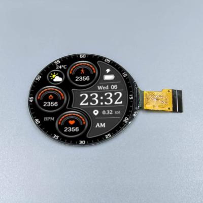 China 1.8 Inch Round IPS Display Circle Lcd Display 360*360 Driver IC JD9855A 16PIN QSPI Interface for sale
