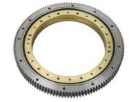 China Turntable Four Point Angular Contact Bearings Slewing Bearing 1056DBS102Y for sale