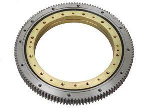 China Turntable Four Point Angular Contact Bearings Slewing Bearing 1056DBS102Y for sale