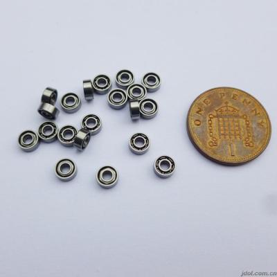 China Chrome Steel Deep Groove Ball Bearing , Miniature Skateboard Wheel Bearings for sale