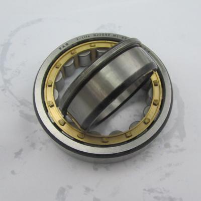 China ABEC-5 Steel Cage Cylindrical Roller Bearing  FAG NJ 206 For Speed Reducers for sale