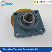 China Chrome Steel Pillow Block Bearings Spherical UCF201 Plastic POM for sale