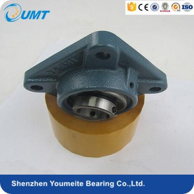 China Chrome Steel NTN Pillow Block Bearing Spherical UCF202 Plastic POM for sale