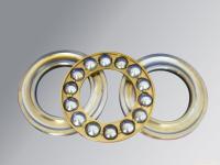 China Japan Ball Thrust Bearing 51126 Thrust Ball Bearing Brass Cage Steel Retainer for sale