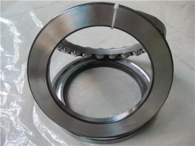 China Heavy Load Bearing Ball Thrust Bearing Steel Brass Nylon Cage for sale