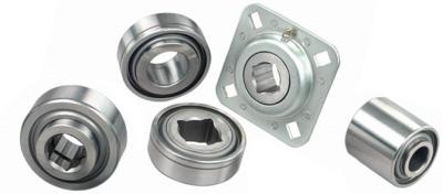 China Agricultural machinery bearing W208PP5 square bore Stainless stell GCr15 for sale