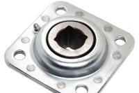 China Agricultural machinery bearing W208PP5 square bore Stainless stell GCr15 for sale