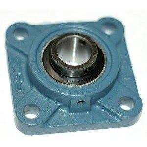 China Four Bolt square Flange Pillow Block Ball Bearing / Flange Block Bearing for sale