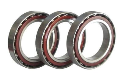 China Chrome steel automotive sealed angular contact bearings brass cage for sale