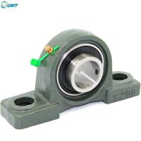 China 30*38.1*167 mm Agricultural Machinery fan, textile, food, mining and other machinery bearing Pillow Block Bearing UCP206 for sale