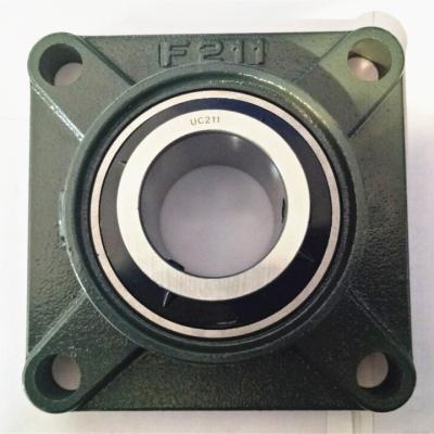 China Pillow Block Bearing UCF211 chrome steel 55*100*56.5 mm use for farming spare parts for sale