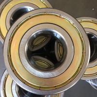 China Open ZZ 2RS Deep Groove Ball Bearing Copper Cage With A Very Long Life for sale