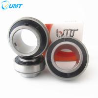 China insert bearing UC204 for textile machinery,ceramic machinery etc. rubber seals pillow block bearing for sale