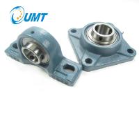 China Chrome Steel Pillow Block Bearings Spherical UCF201 Plastic POM for sale