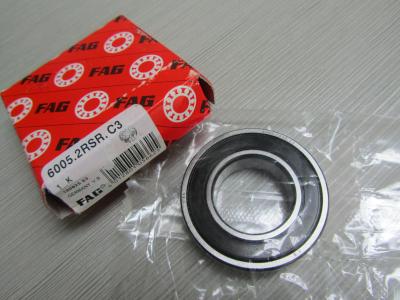 China 6005 2RSR C3 Single Row Deep Groove Ball Bearing Chrome Steel Bearing for sale